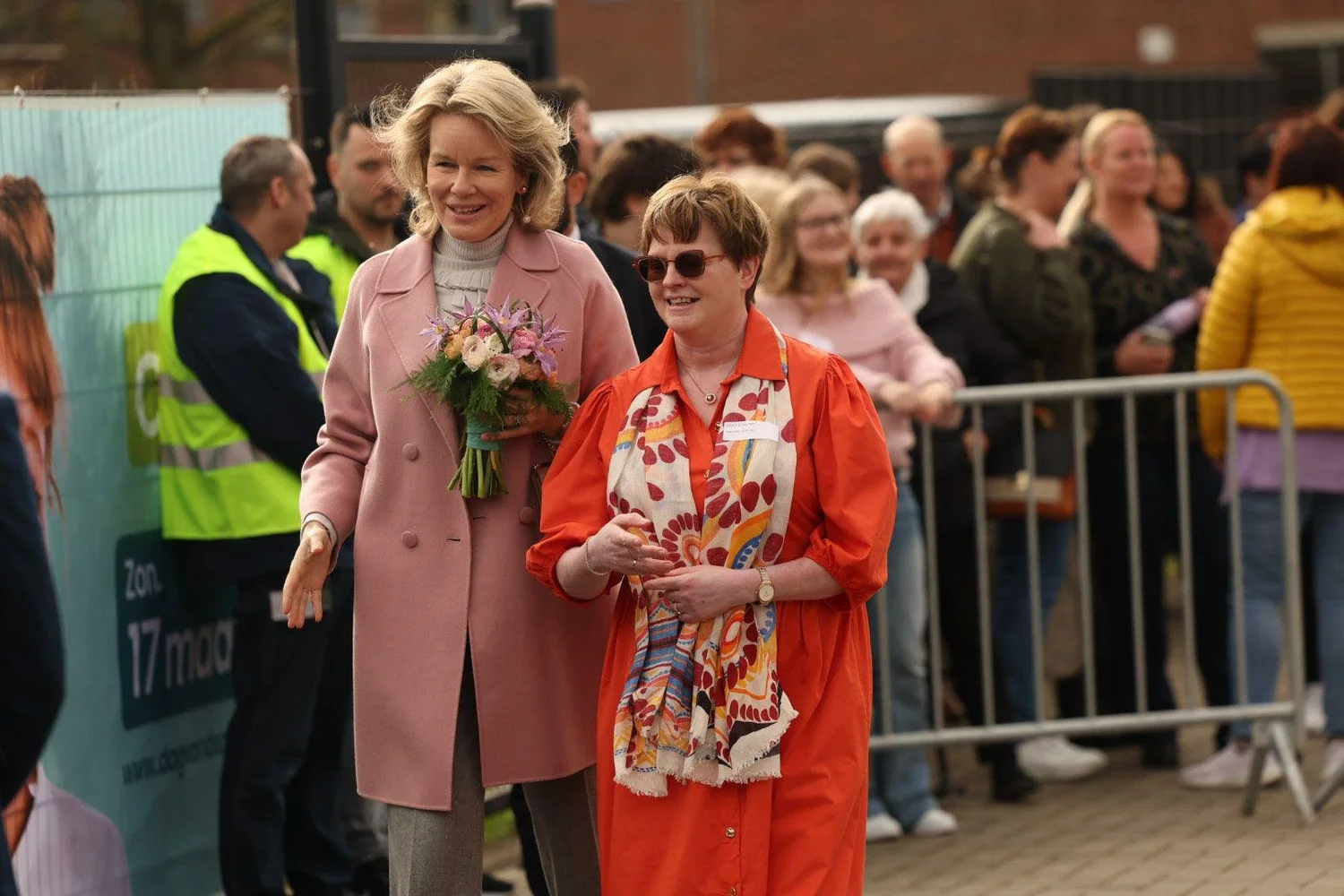 Queen Mathilde Visits the Service for Children and Young People of the ...