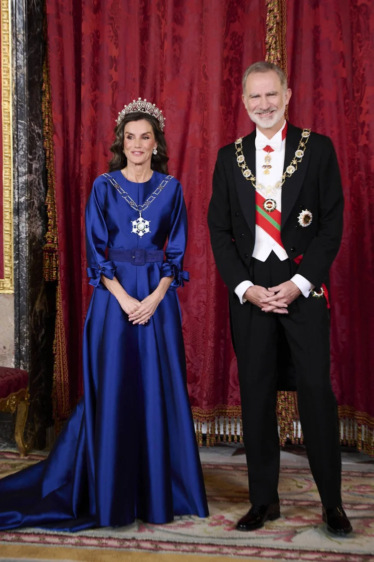 The King and Queen of Spain Host State Banquet in Honour of the Sultan ...