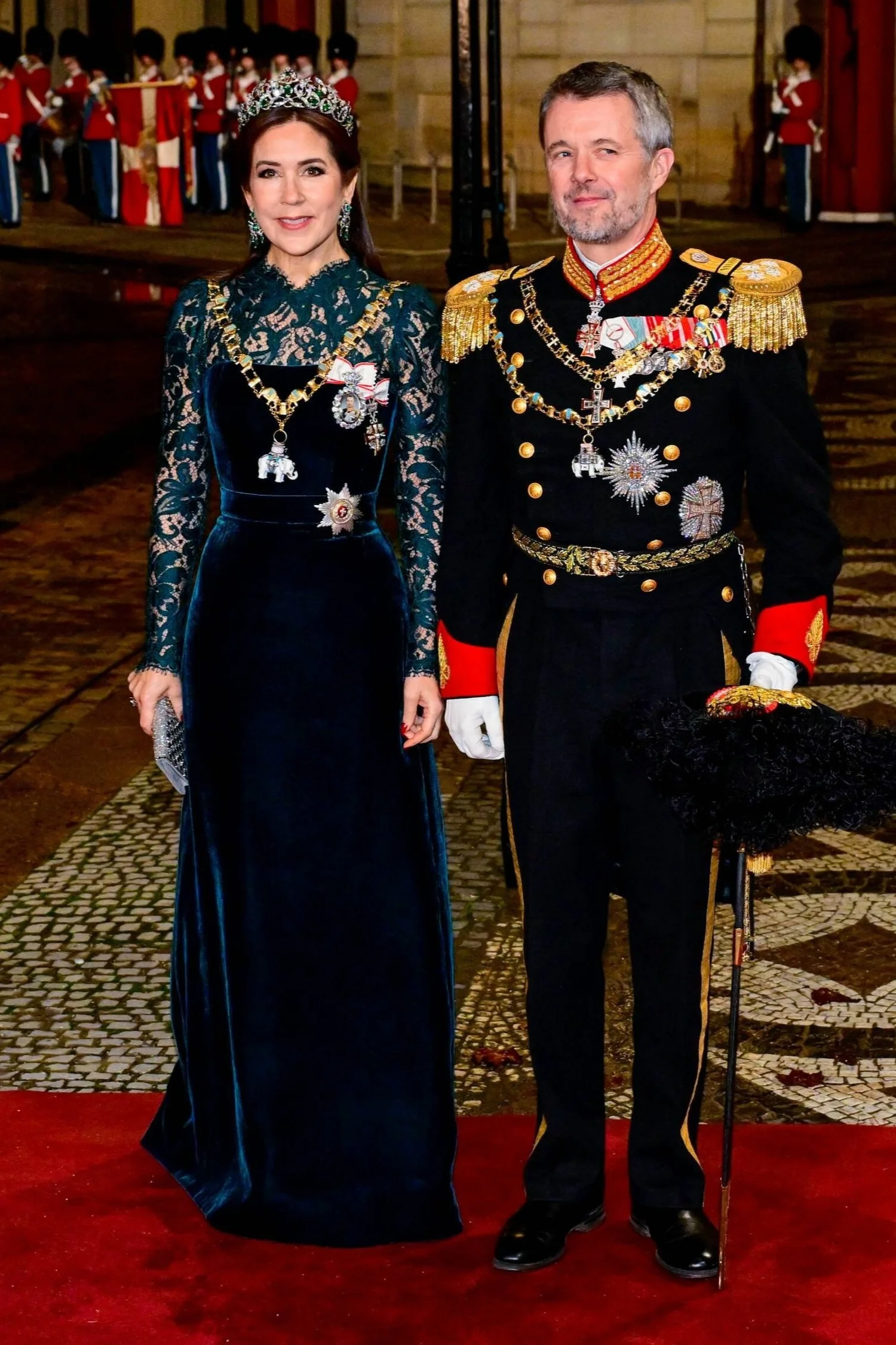 The King and Queen of Denmark Attend New Year's Reception 2025 — Royal ...