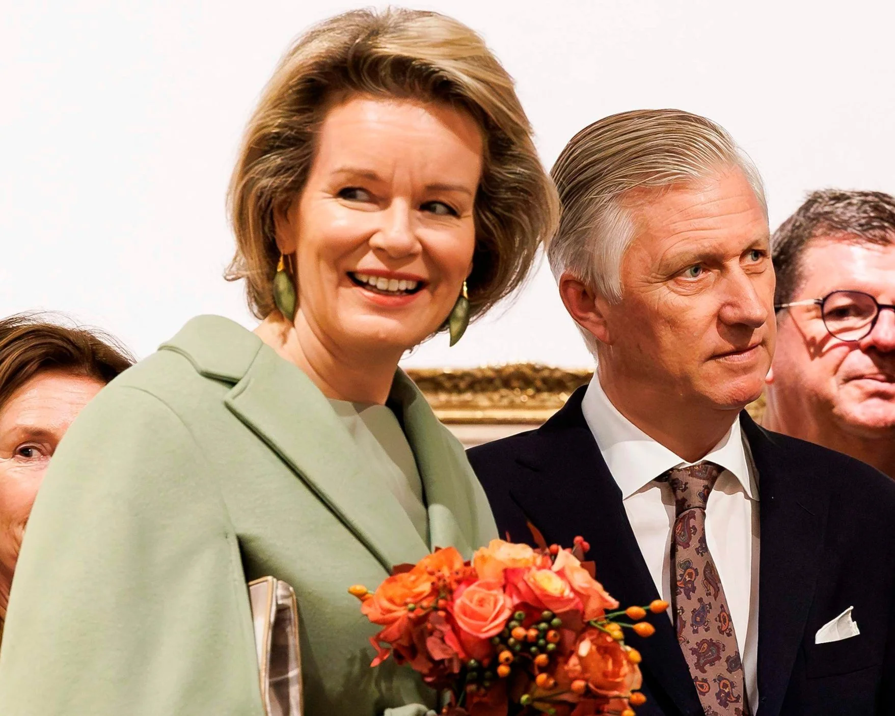 The King and Queen of the Belgians Visit the Mu.ZEE Museum in Oostende ...