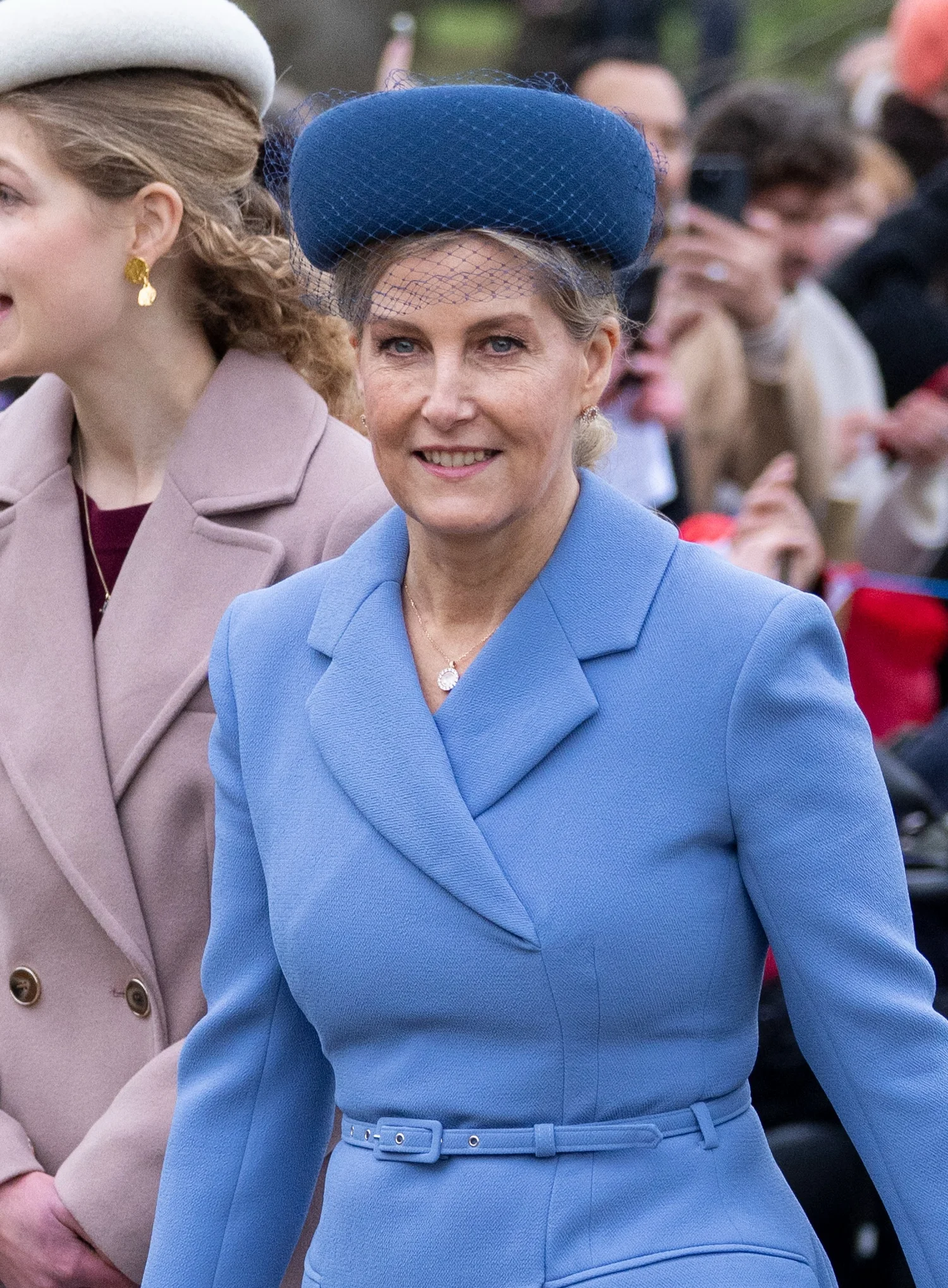 The Duchess of Edinburgh and Lady Louise Attend Christmas Day Service ...