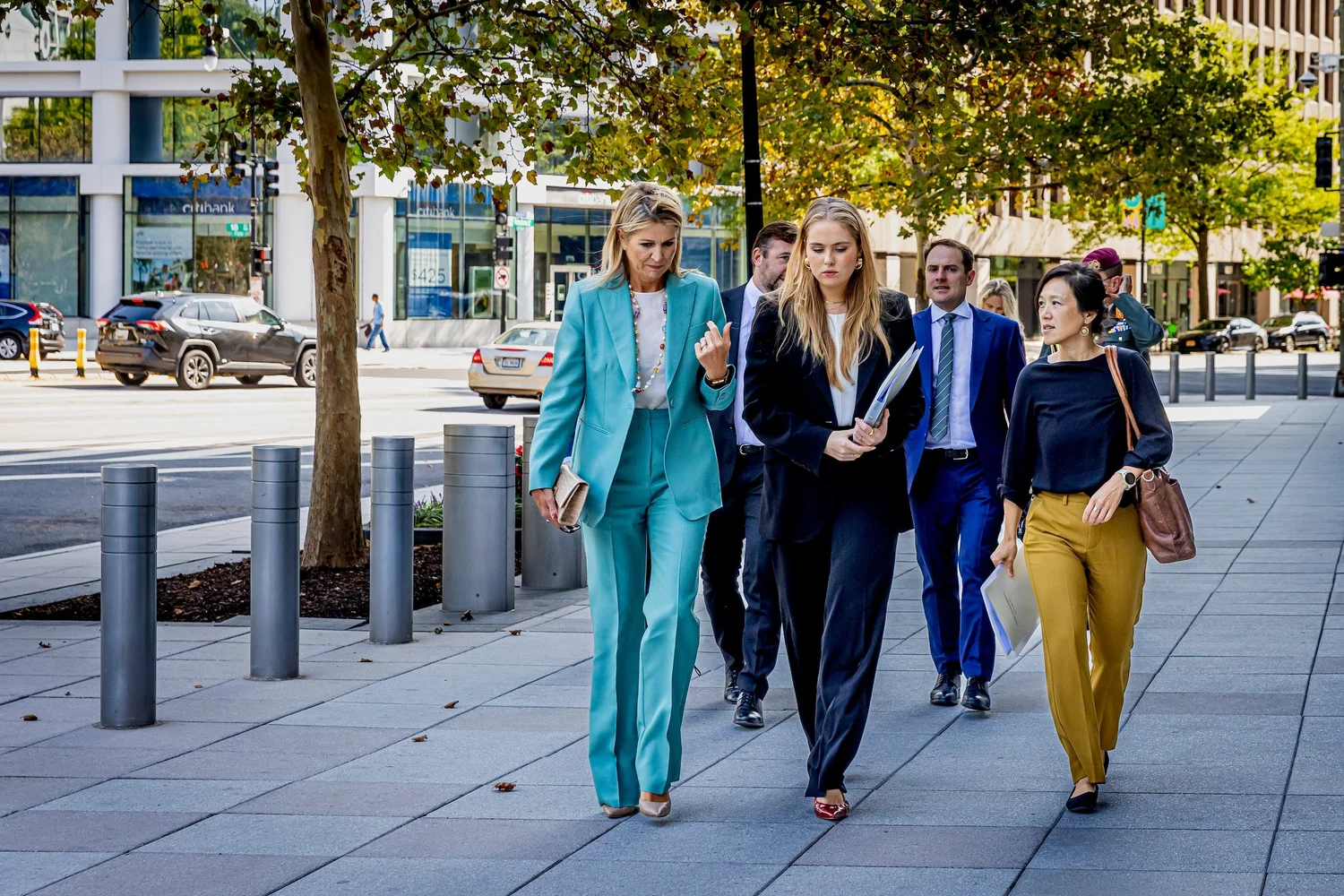 Queen Maxima and the Princess of Orange Visit Inter-American ...