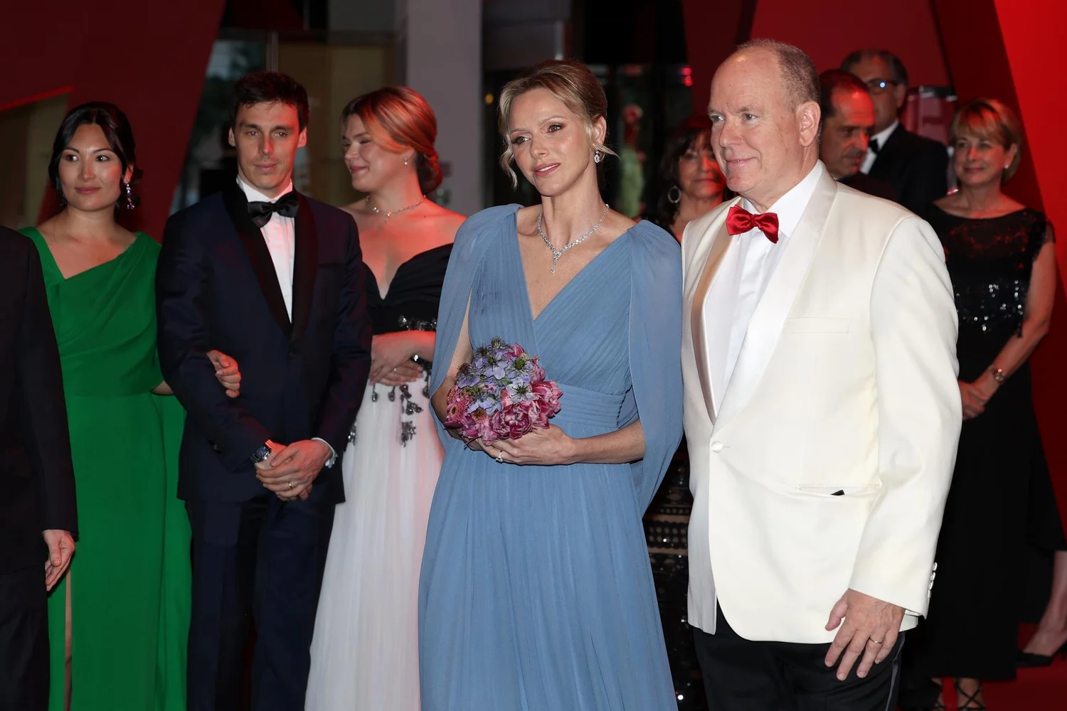 The Prince and Princess of Monaco Attend Red Cross Ball 2025 — Royal ...