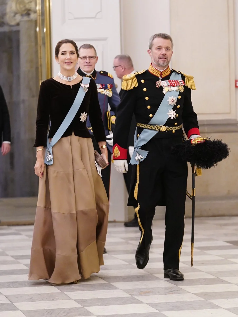 The Crown Prince and Crown Princess of Denmark Attend 2024 New Year's ...