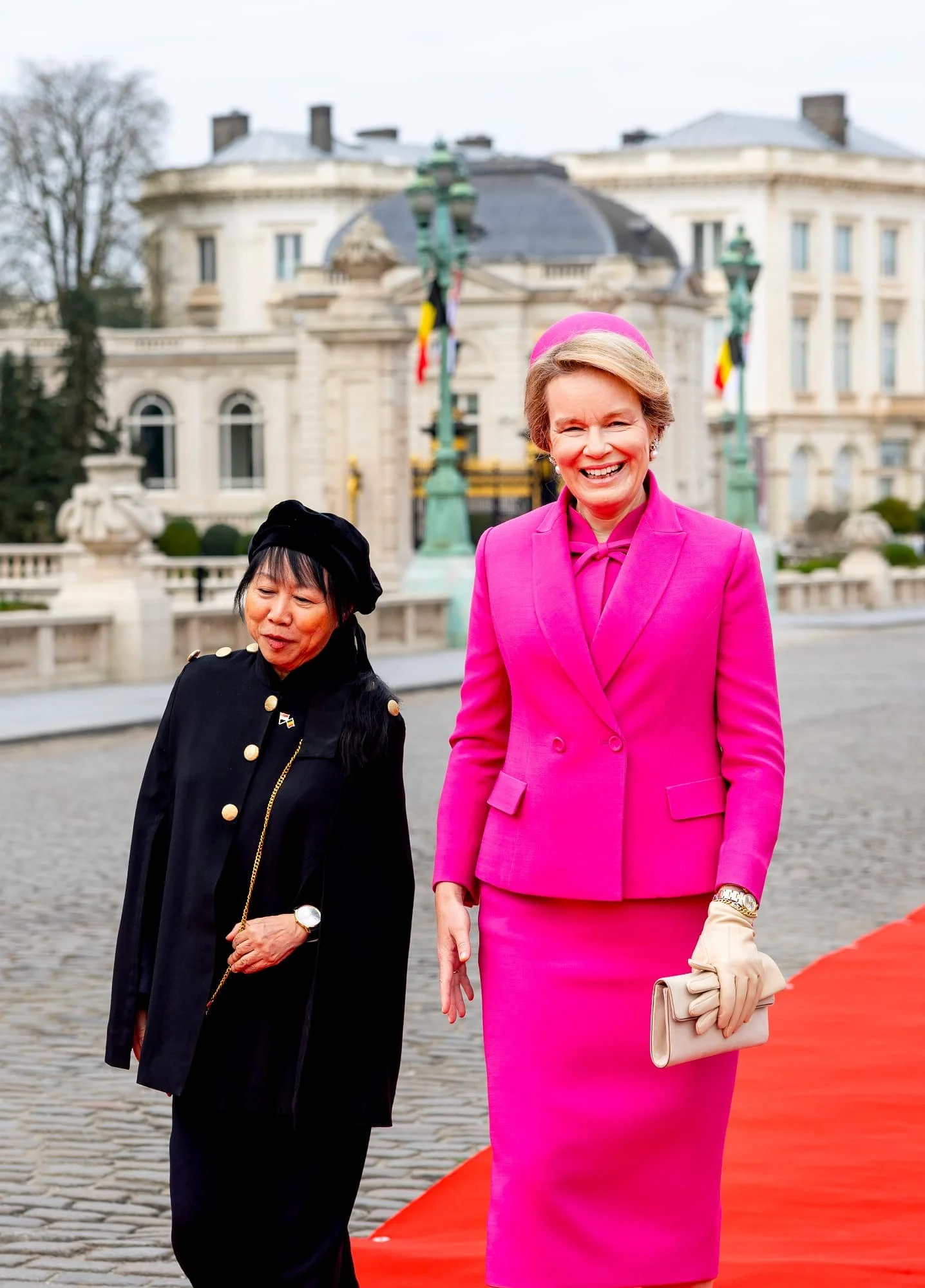 The King and Queen of the Belgians Welcome the President and First Lady ...