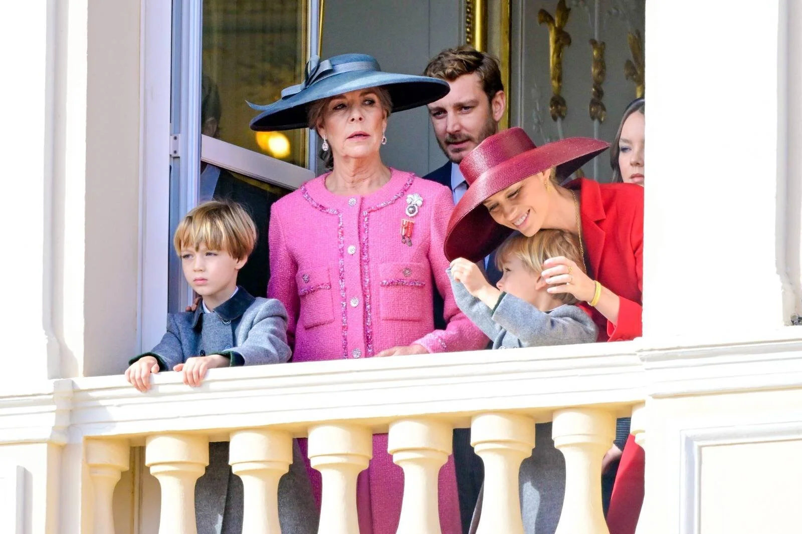 Princess Caroline and Princess Stéphanie Attend Monaco National Day ...