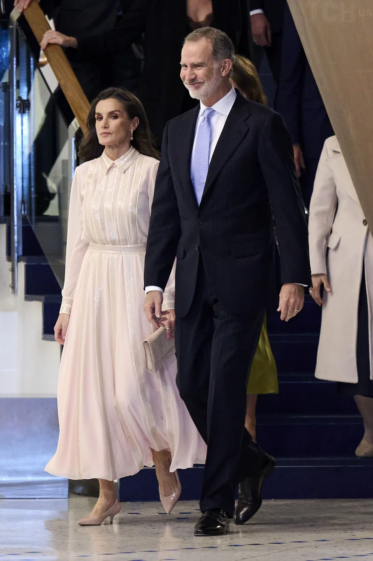 The King and Queen of Spain Attend Il Trittico Premiere in Bilbao ...