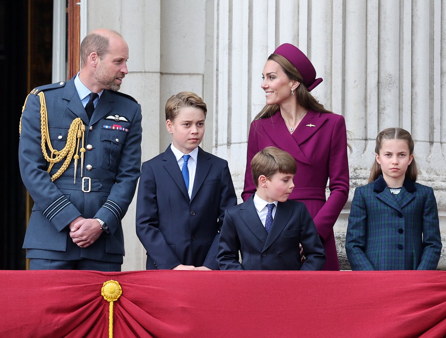 The Prince and Princess of Wales Attend Events Marking the 80th ...