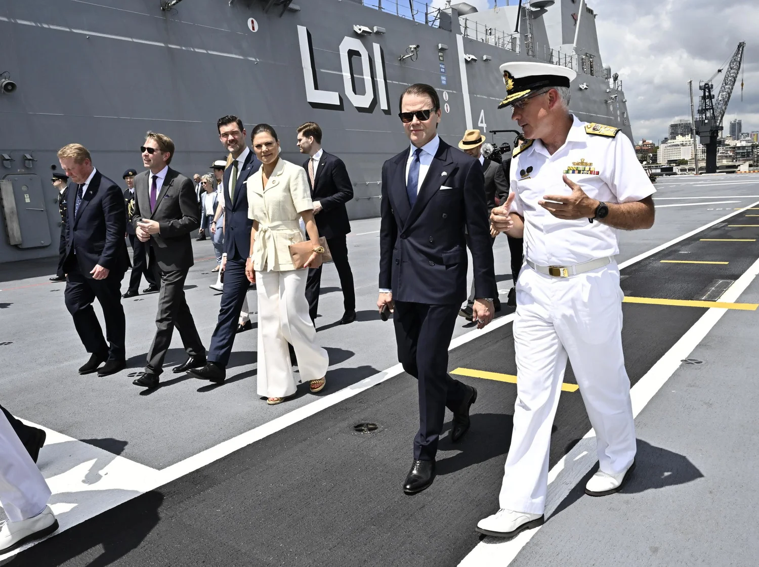 Crown Princess Victoria and Prince Daniel Visit Sydney Opera House ...