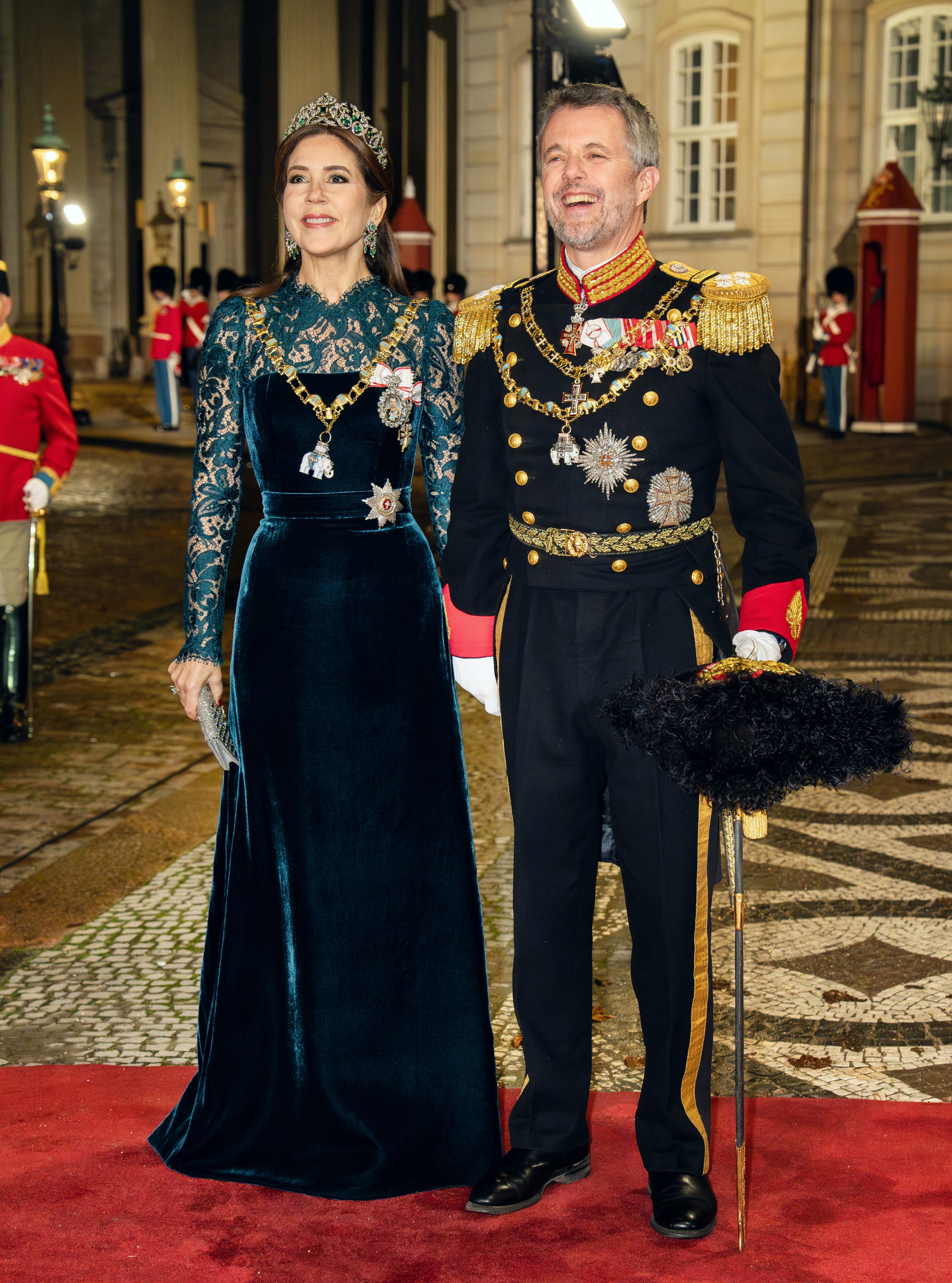 The King and Queen of Denmark Attend New Year's Reception 2025 — Royal ...