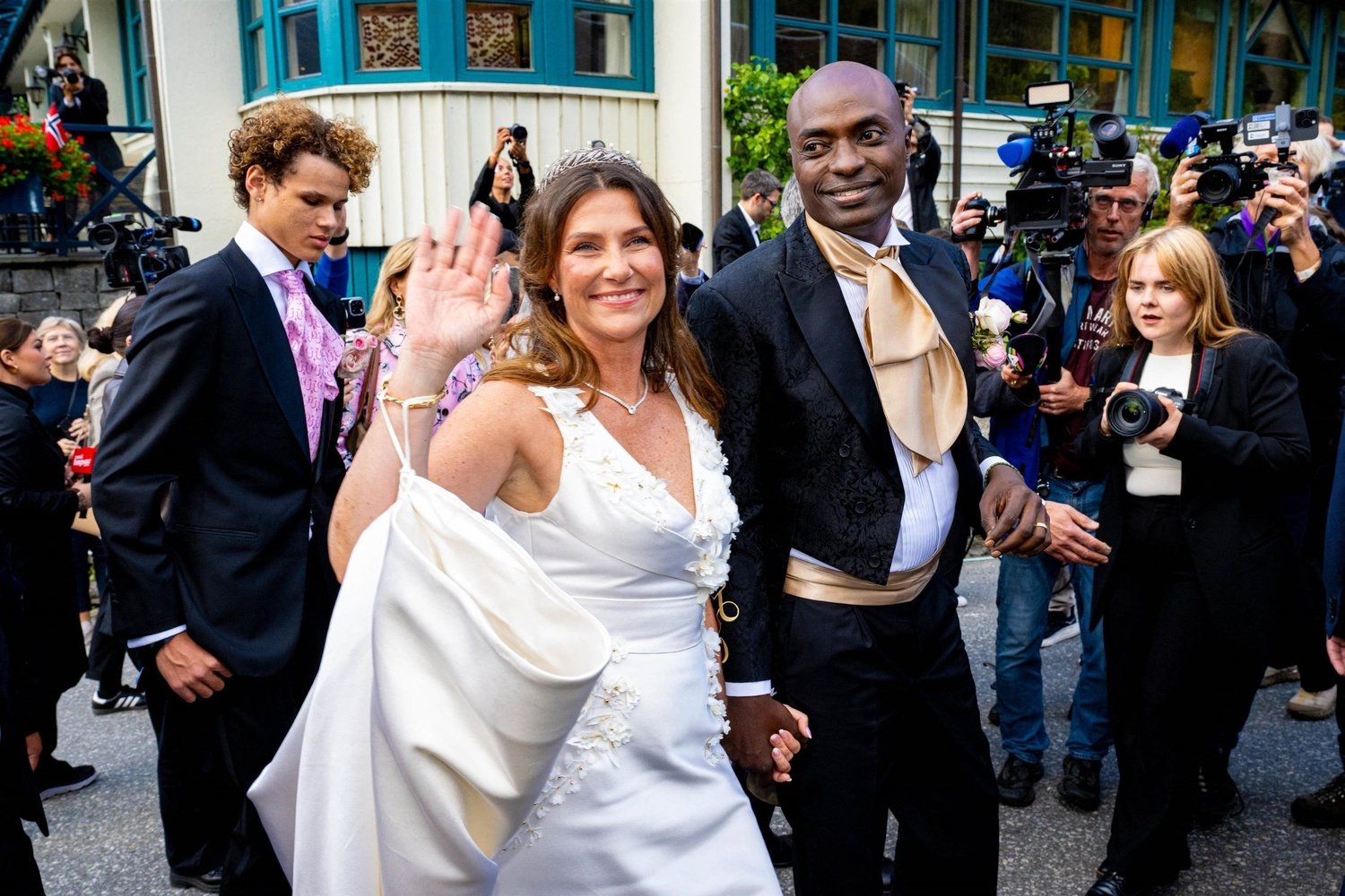 Wedding of Princess Märtha Louise and Durek Verrett — Royal Portraits ...
