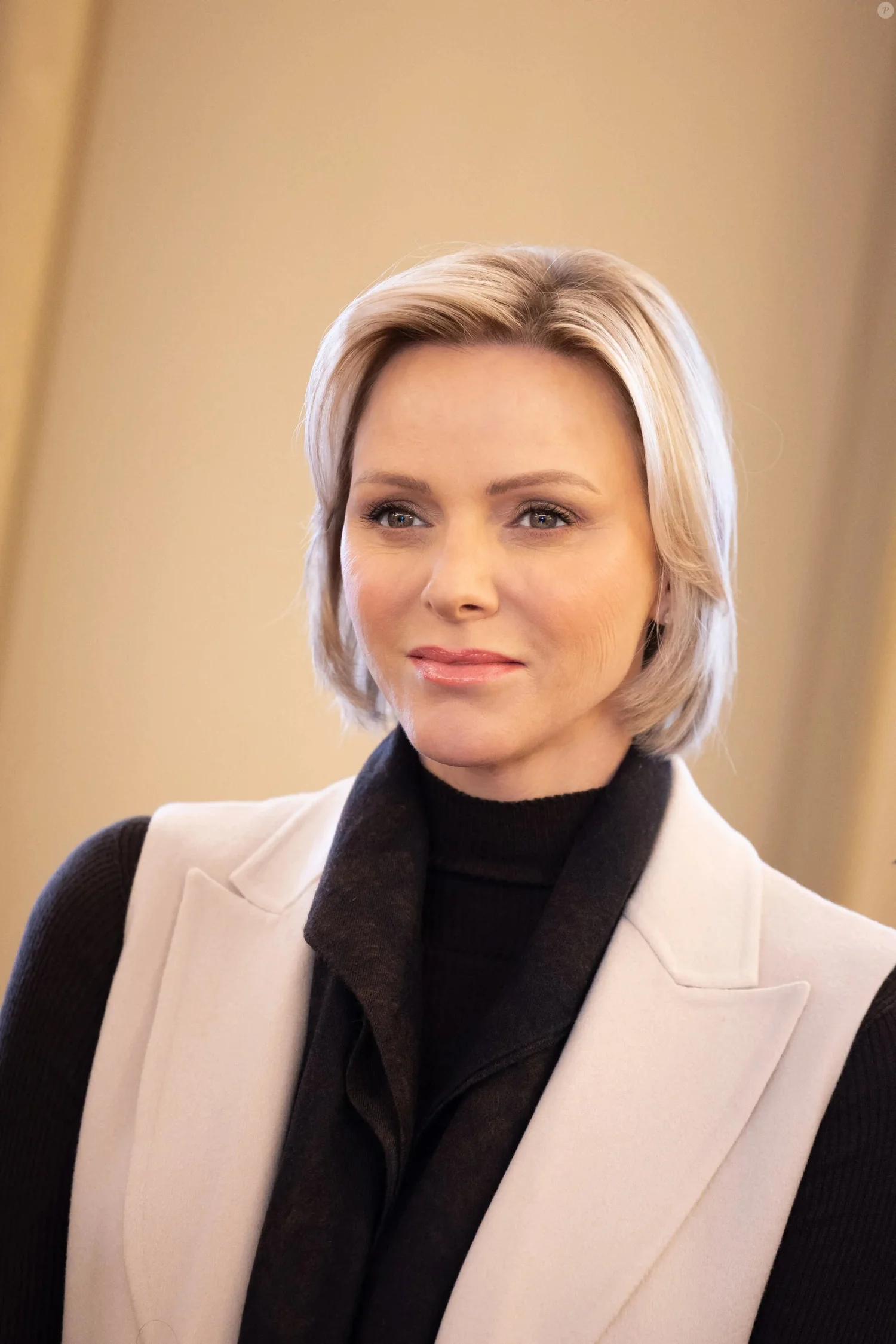 The Prince and Princess of Monaco Attend Red Cross Gifts Distribution ...