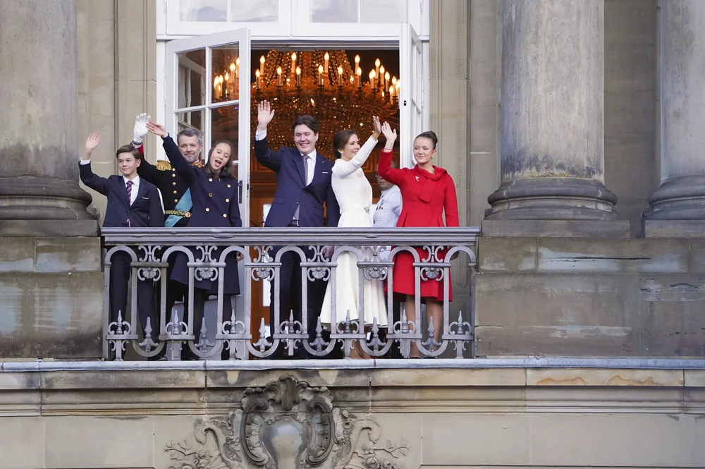 The King and Queen of Denmark Proclaimed — Royal Portraits Gallery