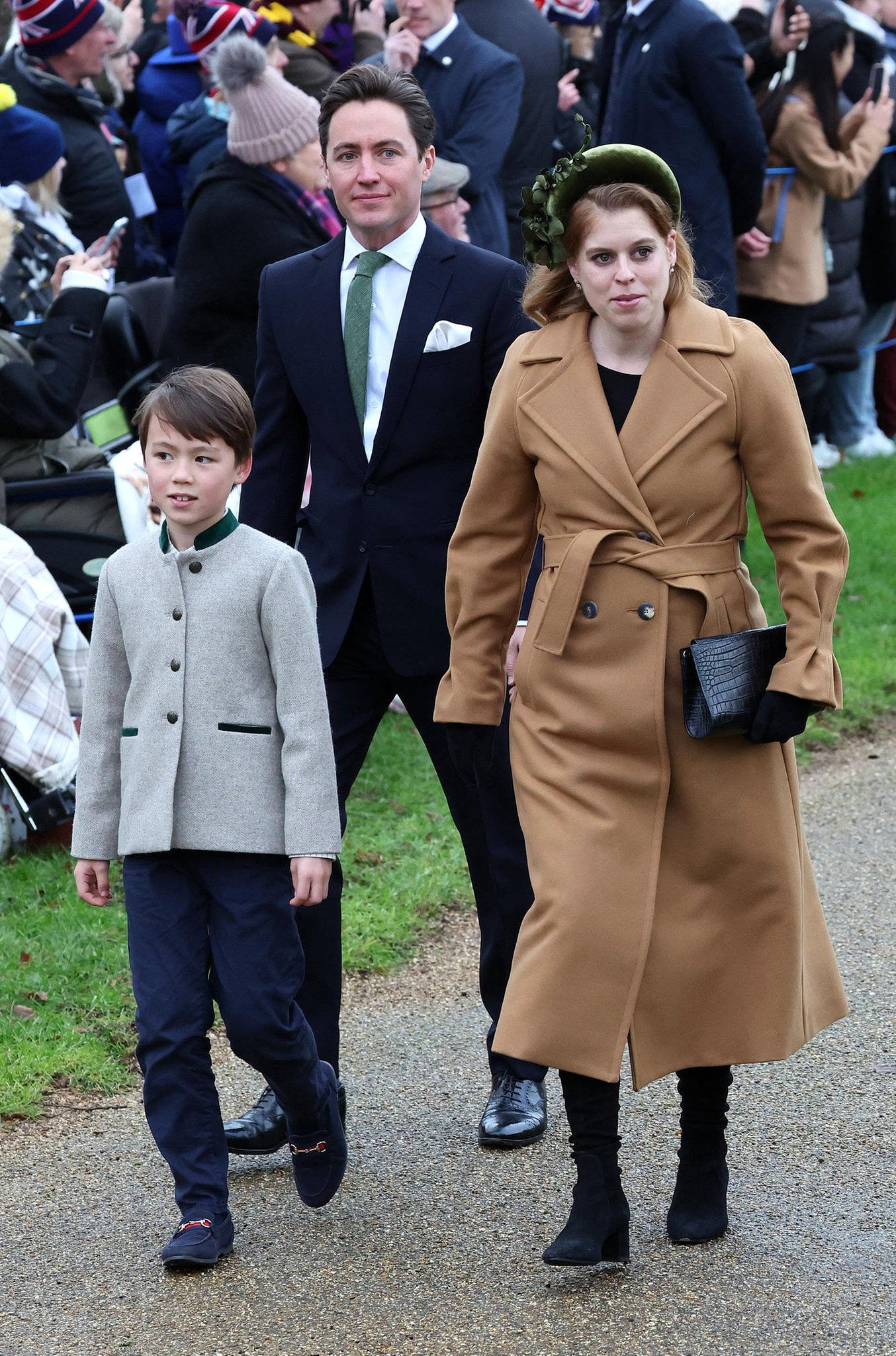 Princess Beatrice Attends Christmas Day Service 2024 — Royal Portraits ...