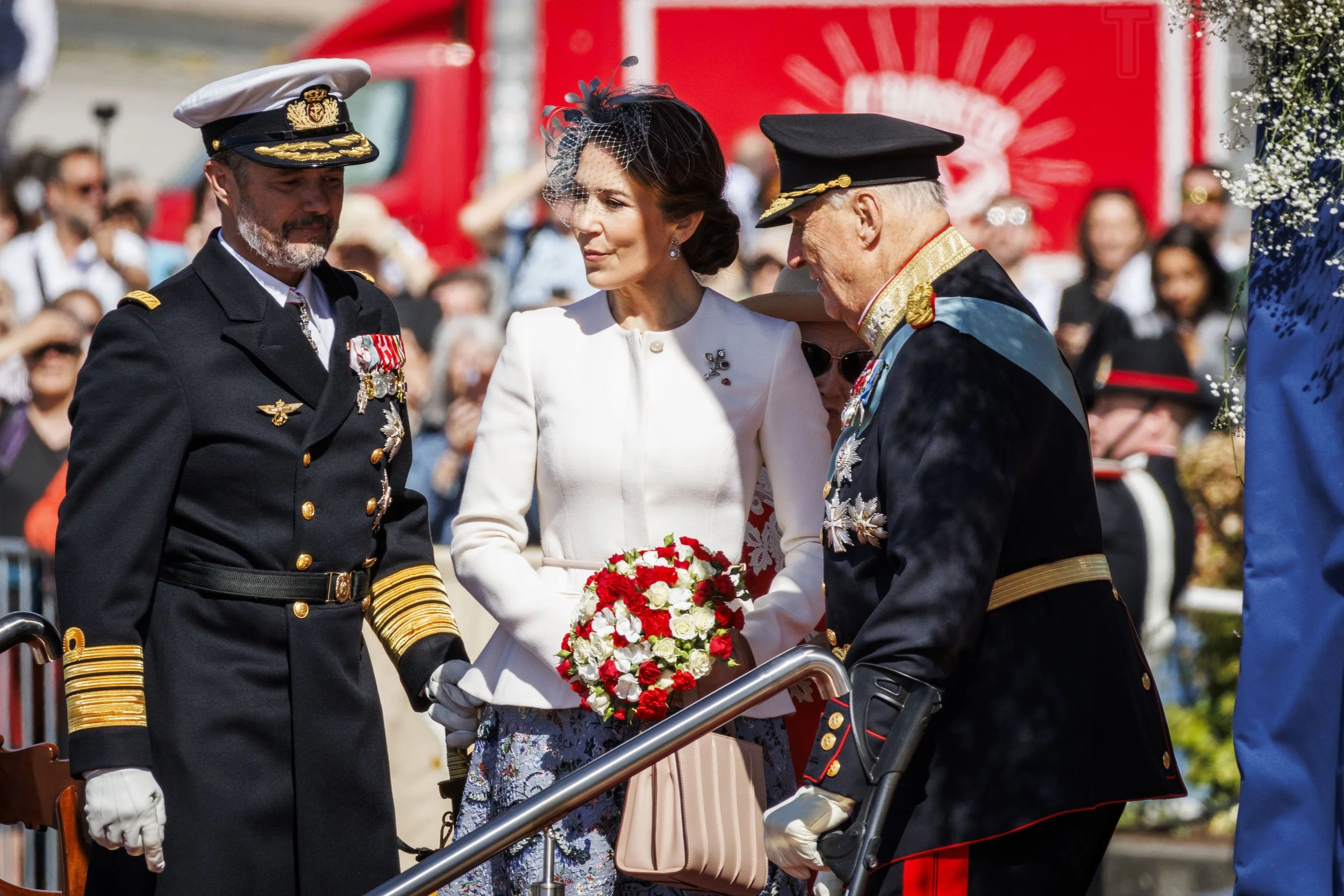 The King and Queen of Norway Welcome the King and Queen of Denmark for ...