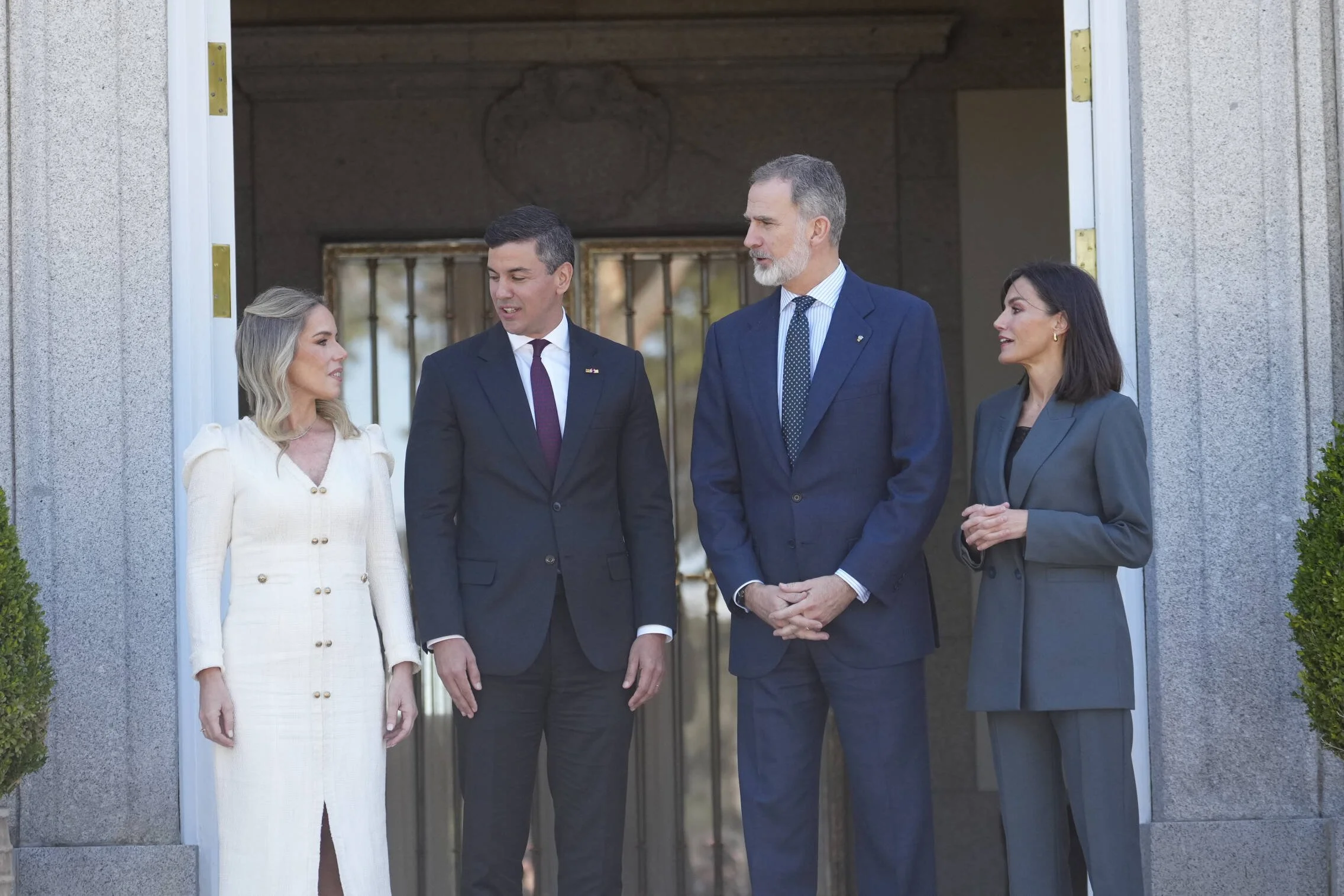 The King and Queen of Spain Host Luncheon for the President and First ...