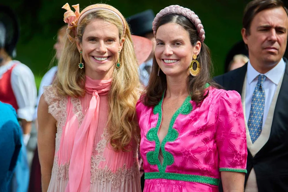 Princess Maria Anunciata and Princess Marie-Astrid Attend Wedding of ...