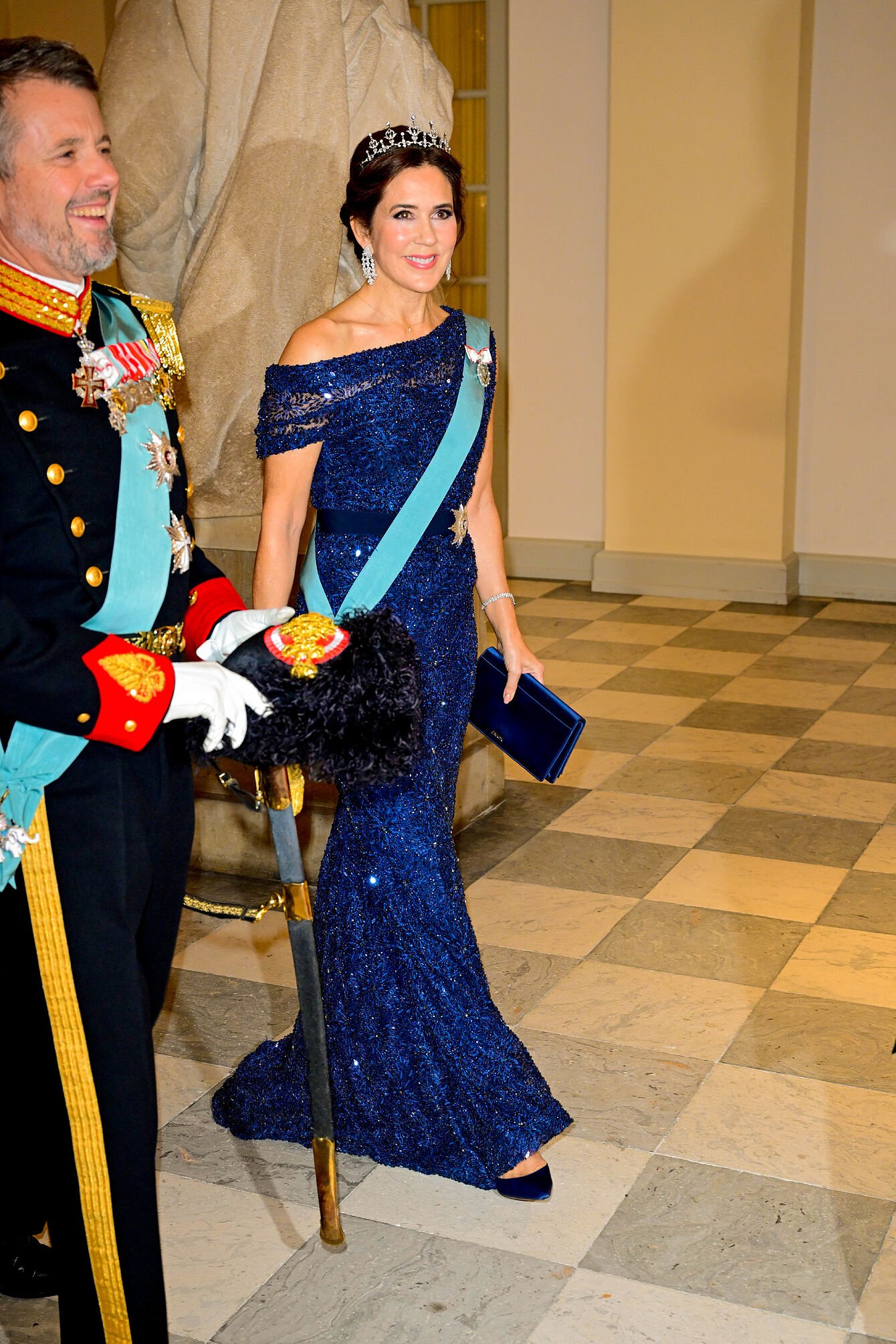 The Crown Prince and Crown Princess of Denmark Attend Prince Christian ...