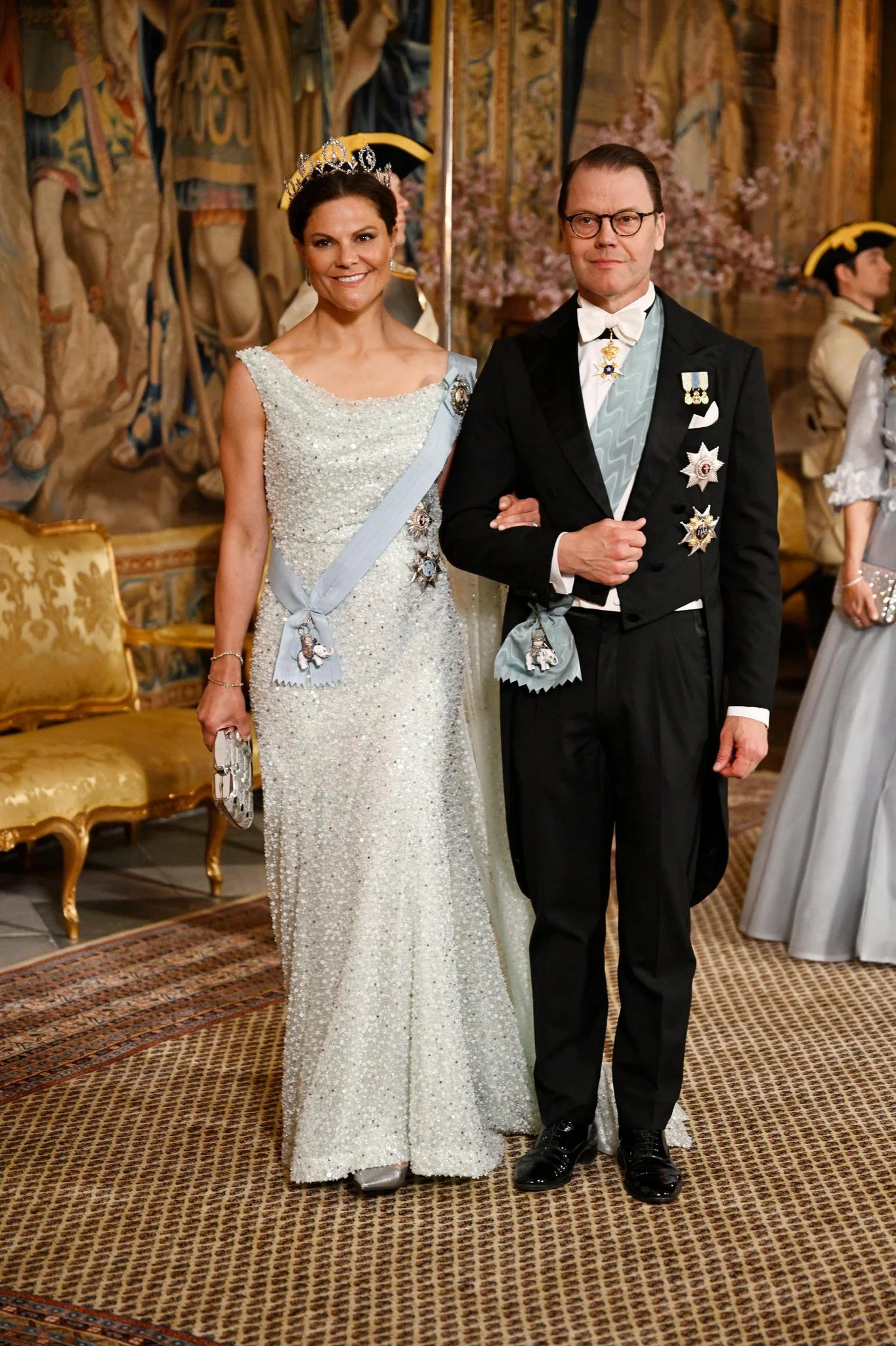 Crown Princess Victoria Attends State Banquet Hosted in Honour of the ...