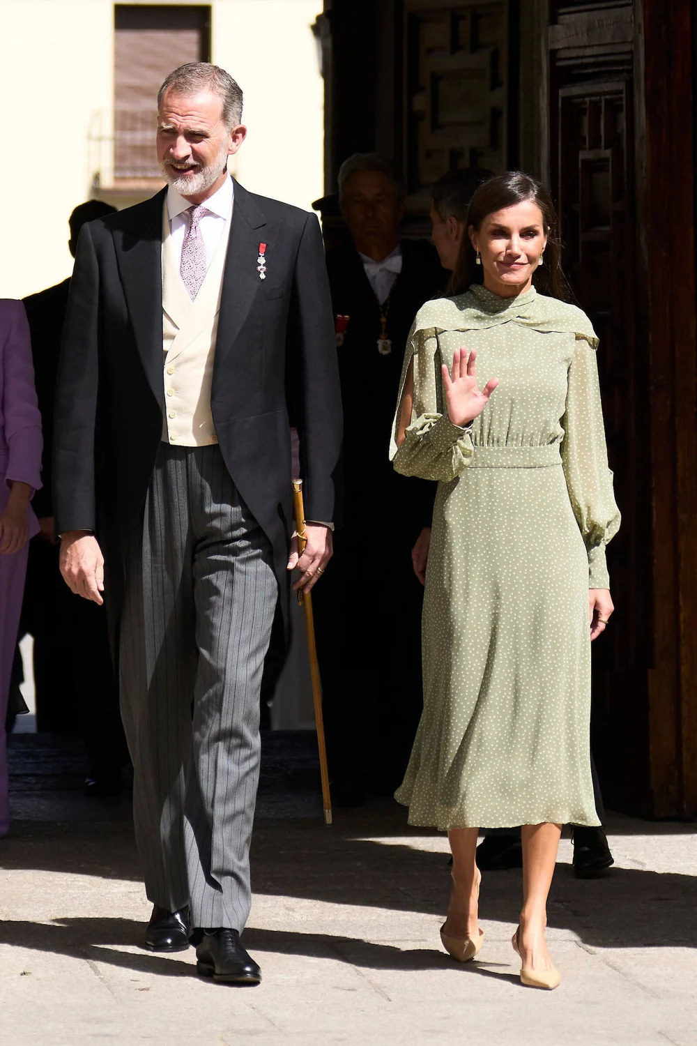 The King and Queen of Spain Preside Over Cervantes Literature Award ...