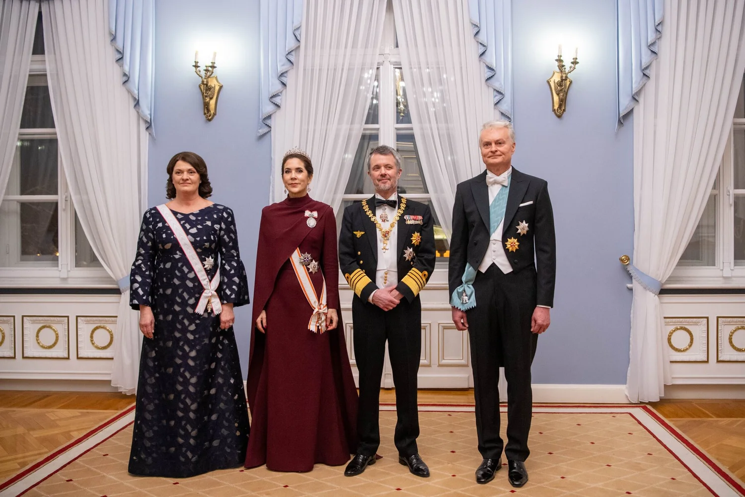 The King and Queen of Denmark Attend State Banquet in Vilnius — Royal ...