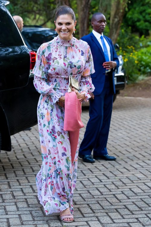Crown Princess Victoria Attends Reception at the Swedish embassy in ...