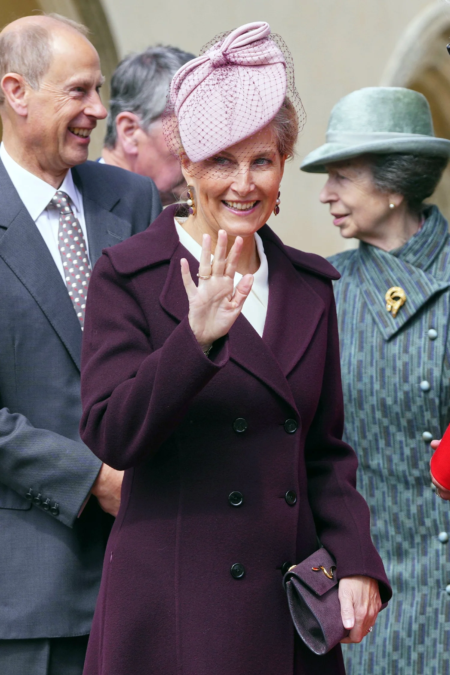 The Duke and Duchess of Edinburgh Attend Easter Sunday Service 2025 ...