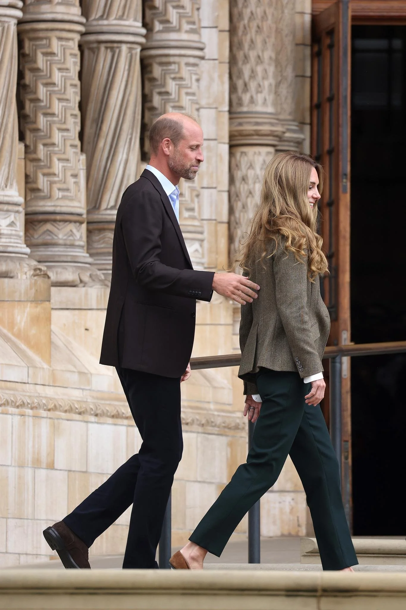 The Prince and Princess of Wales Visit Gardens of Natural History ...