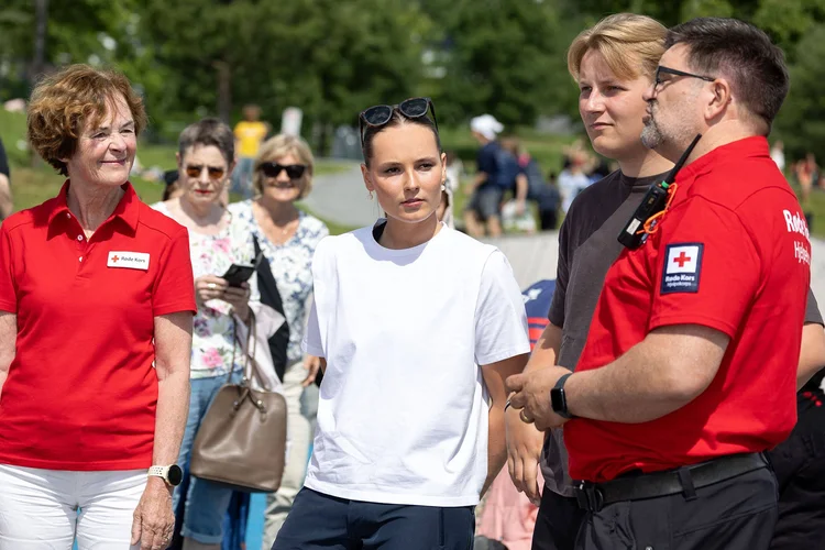 Princess Ingrid Alexandra Visits Red Cross Summer Response Unit in ...
