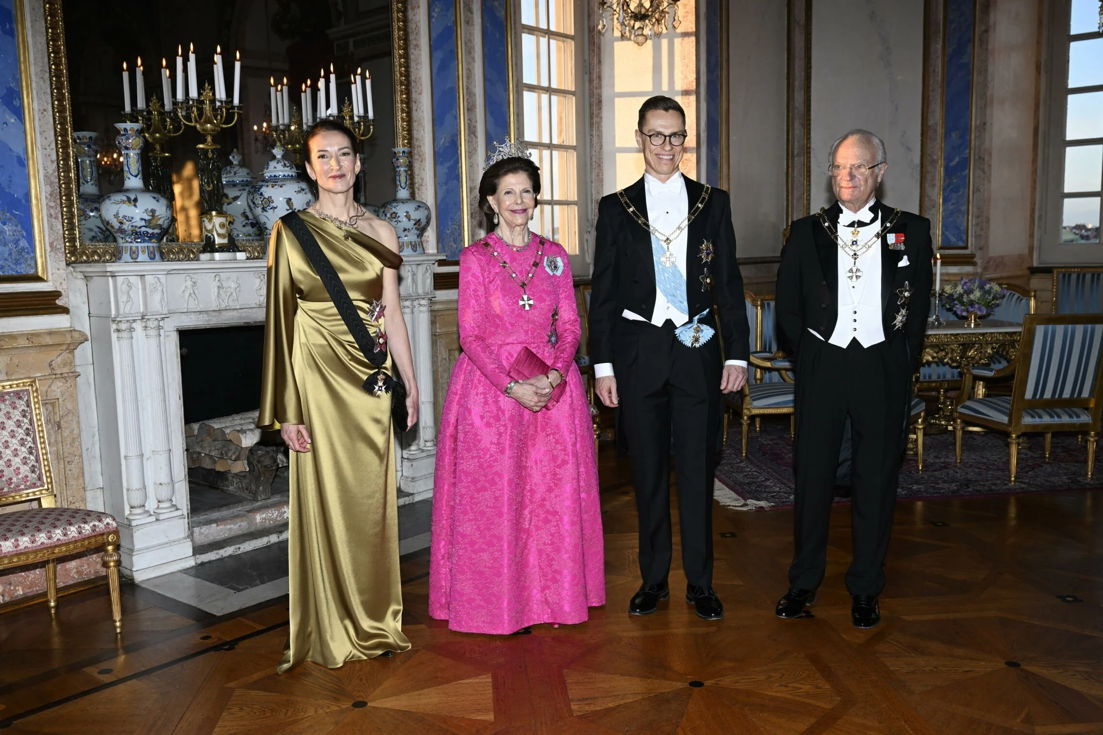 The King and Queen of Sweden Host State Banquet in Honour of the ...