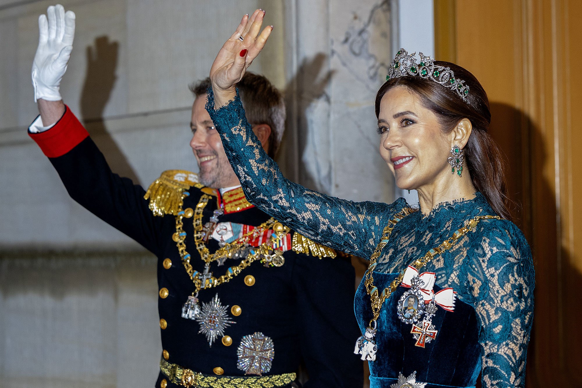 The King and Queen of Denmark Attend New Year's Reception 2025 — Royal ...