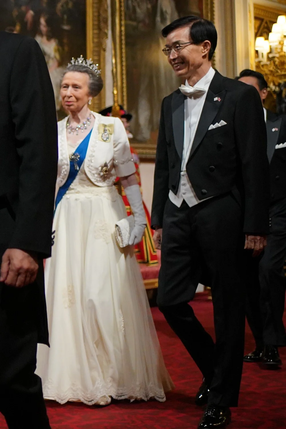 The Princess Royal Attends State Banquet Hosted in Honour of the President and First Lady of ...