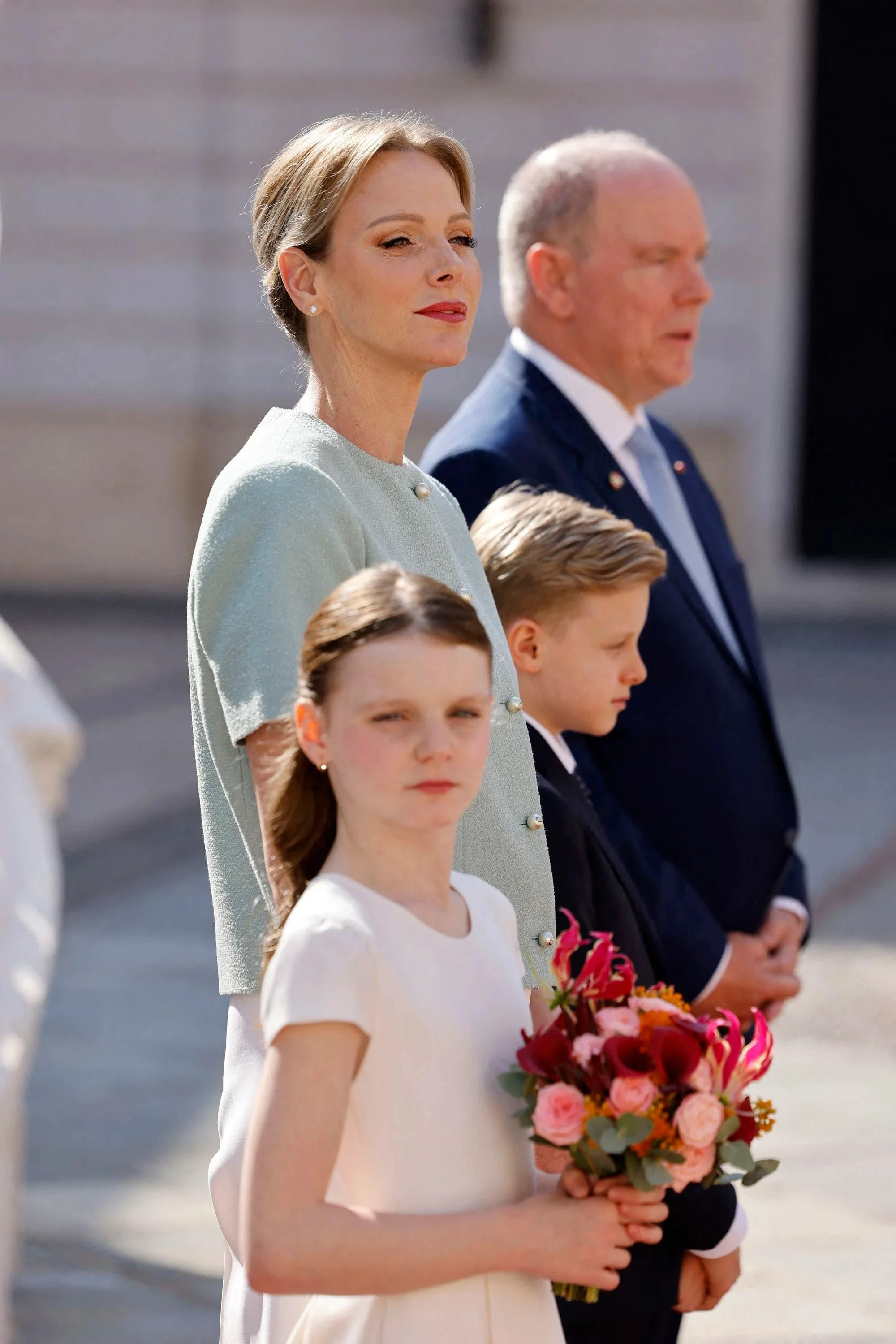 The Prince and Princess of Monaco Welcome the President and First Lady ...
