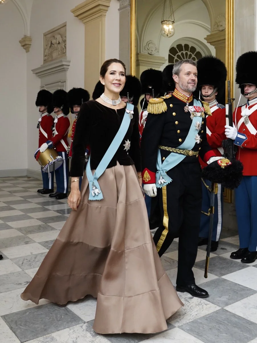 The Crown Prince and Crown Princess of Denmark Attend 2024 New Year's ...