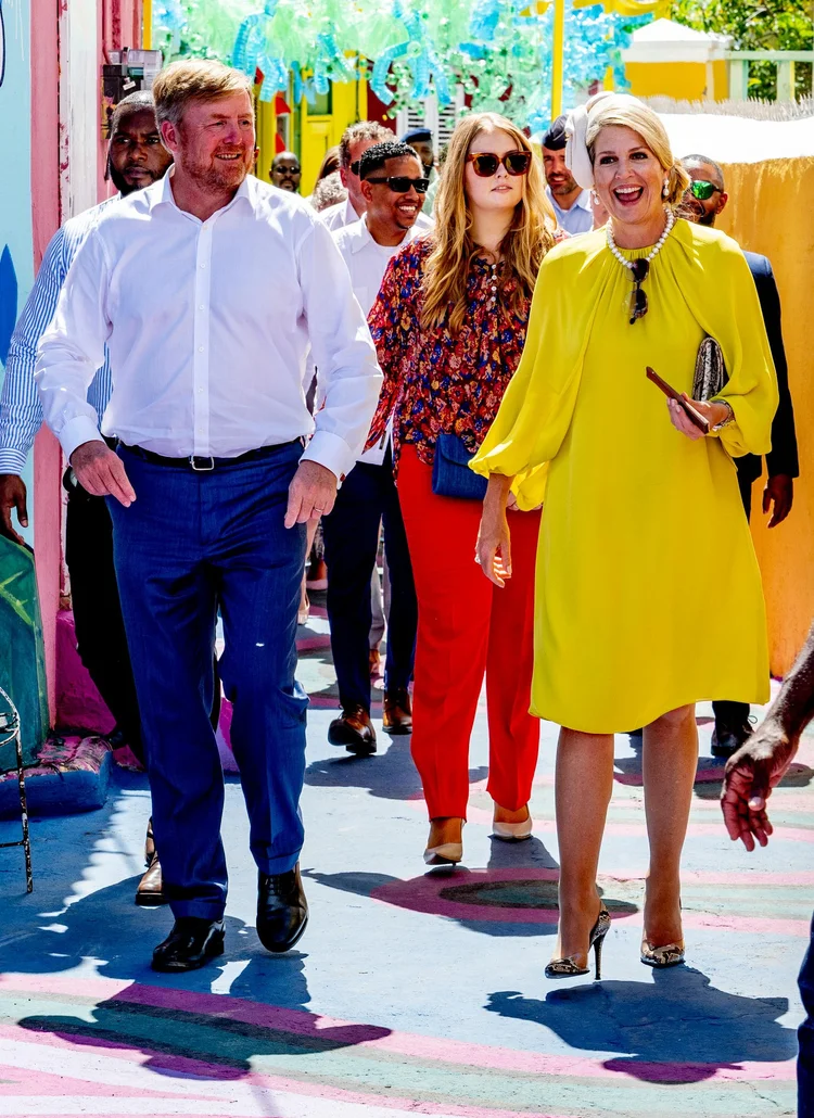 The King and Queen of The Netherlands and The Princess of Orange Tour ...