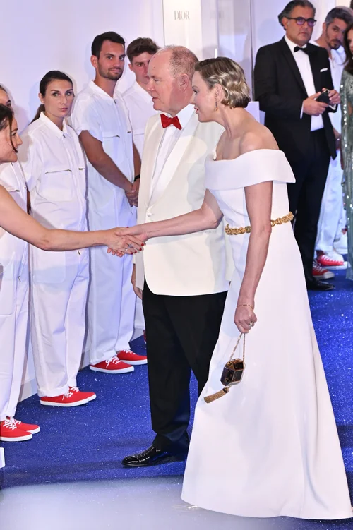 The Prince and Princess of Monaco Attend Red Cross Ball 2024 — Royal ...