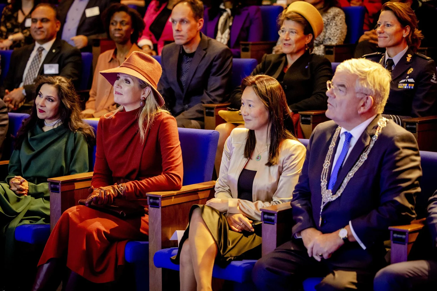 Queen Maxima Marks the Anniversary of Multicultural Network — Royal Portraits Gallery