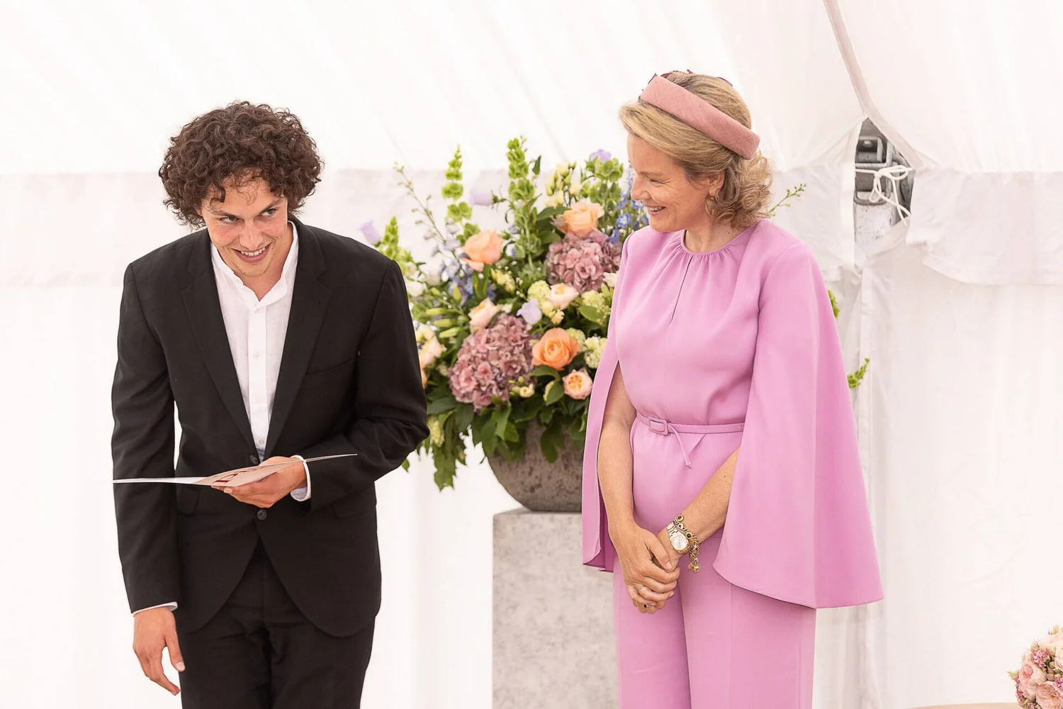 Queen Mathilde Delivers Queen Elisabeth Competition Piano 2025 Award in ...