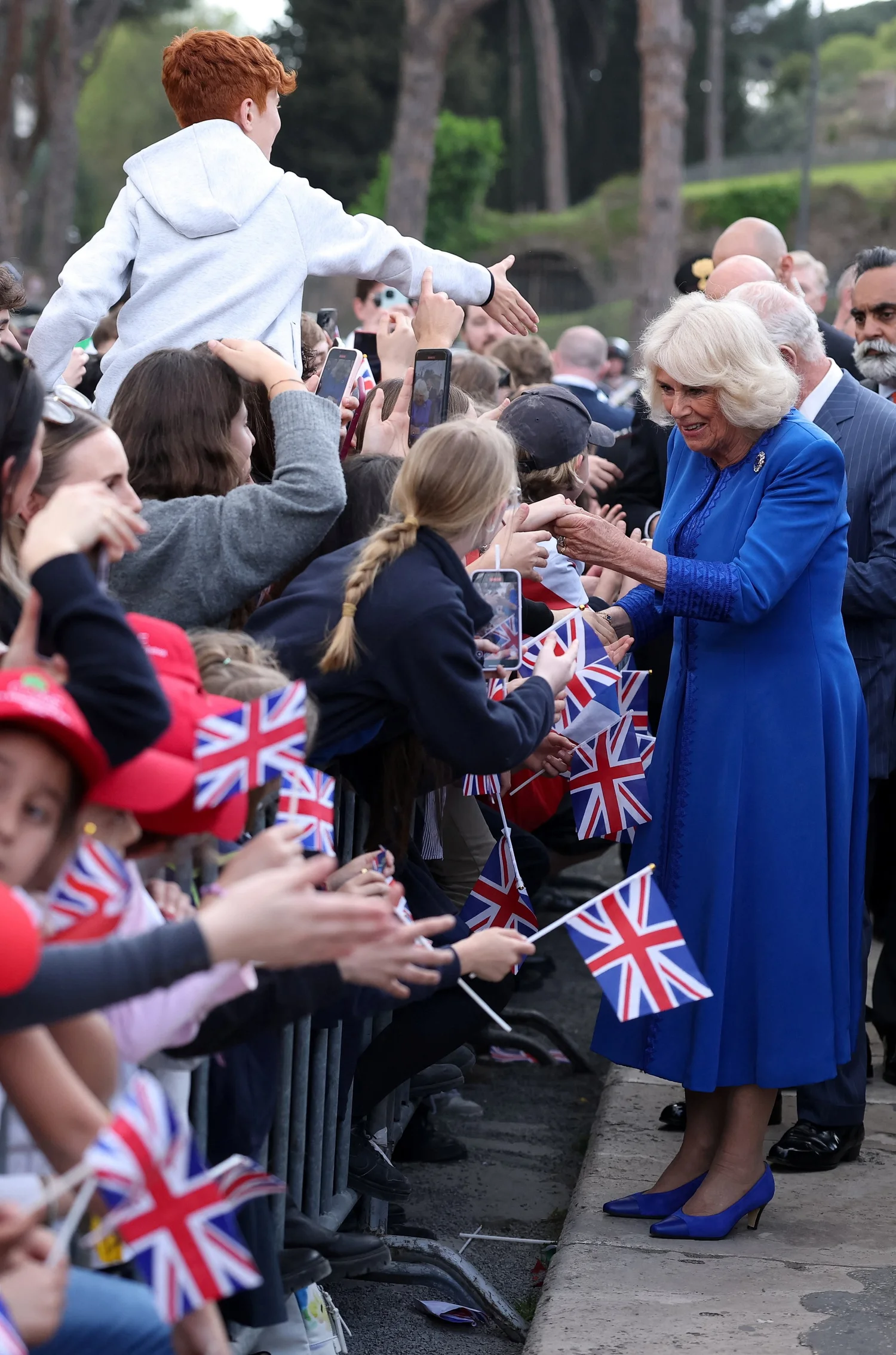 The King and Queen of the United Kingdom Pay State Visit to Italy ...