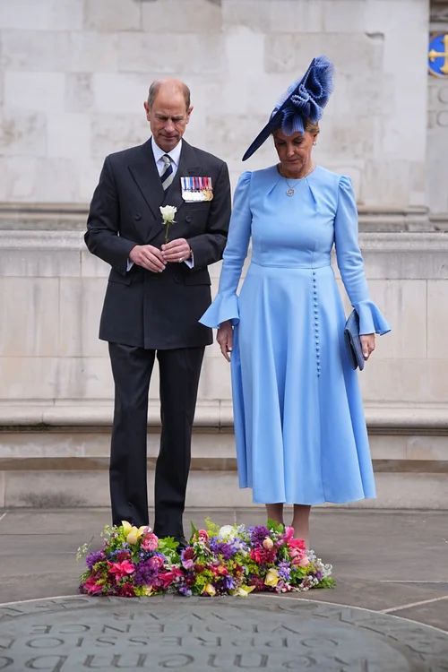 The Duke and Duchess of Edinburgh Attend Thanksgiving Service to Mark ...