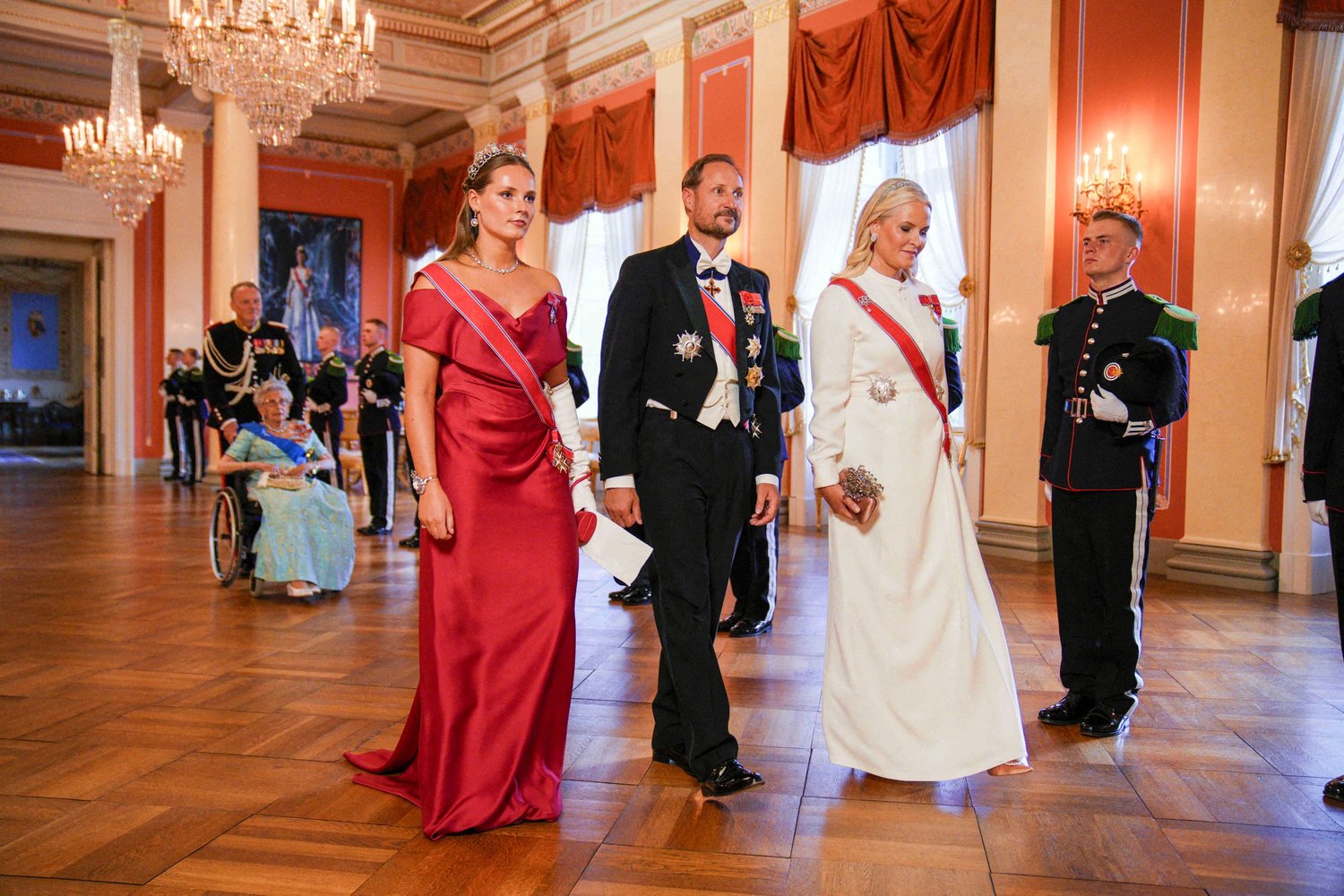 Princess Ingrid Alexandra Attends State Banquet Held for the President ...