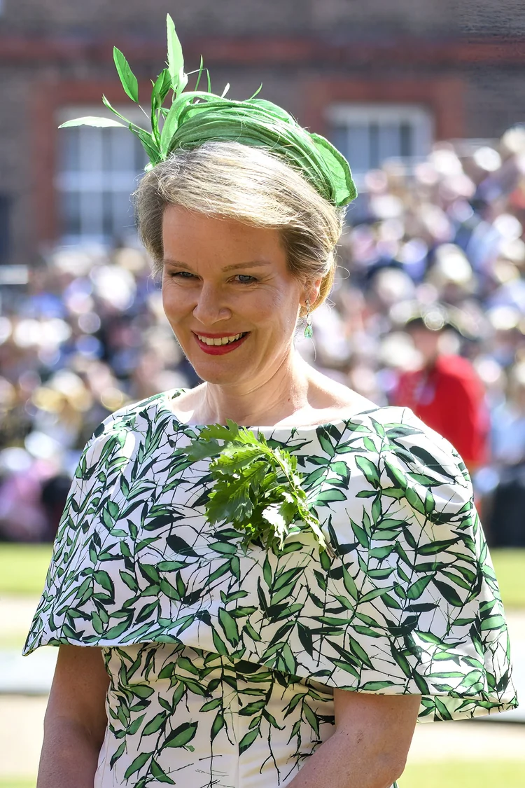 The King and Queen of Belgium Attend Chelsea Pensioners Parade in ...
