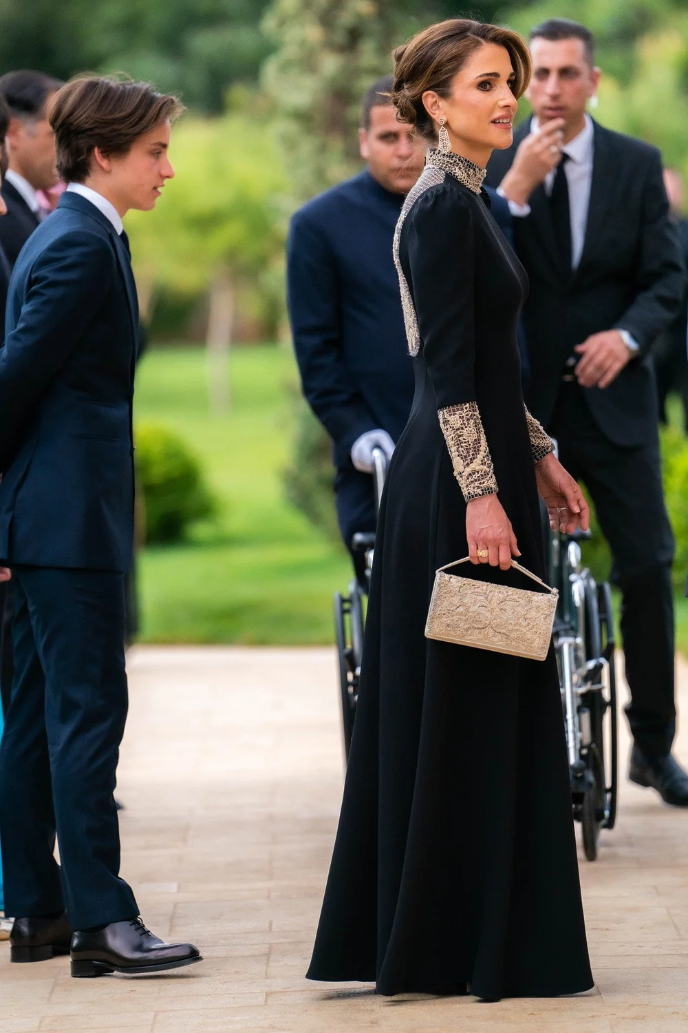 The King and Queen of Jordan Attend Wedding of Crown Prince Hussein and Rajwa al Saif — Royal ...