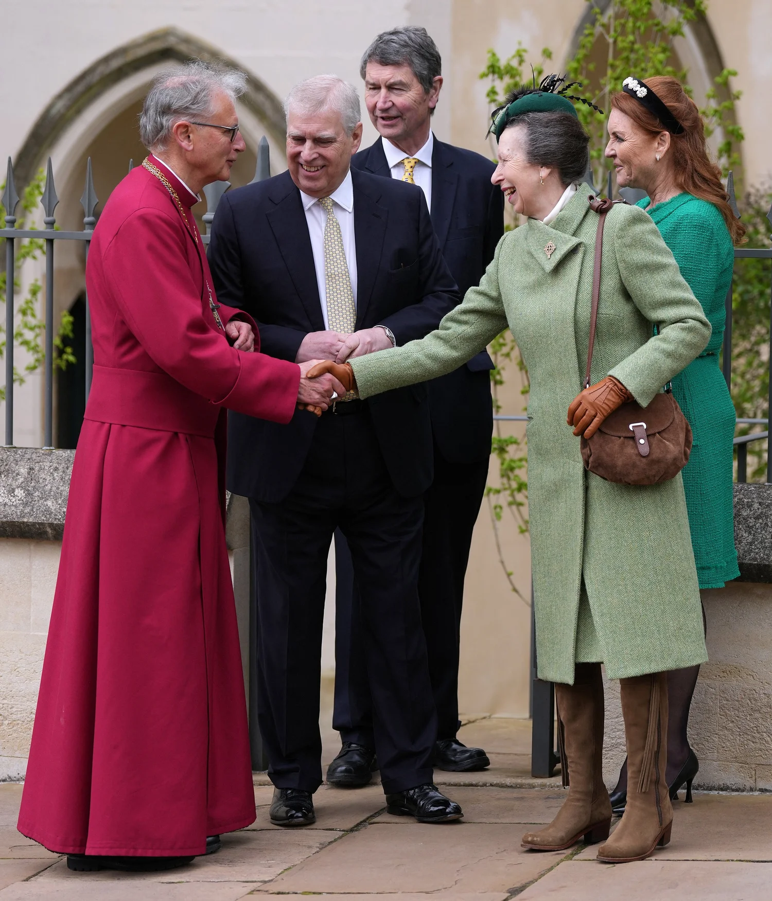 The Princess Royal Attends 2024 Easter Mattins Service at Windsor ...