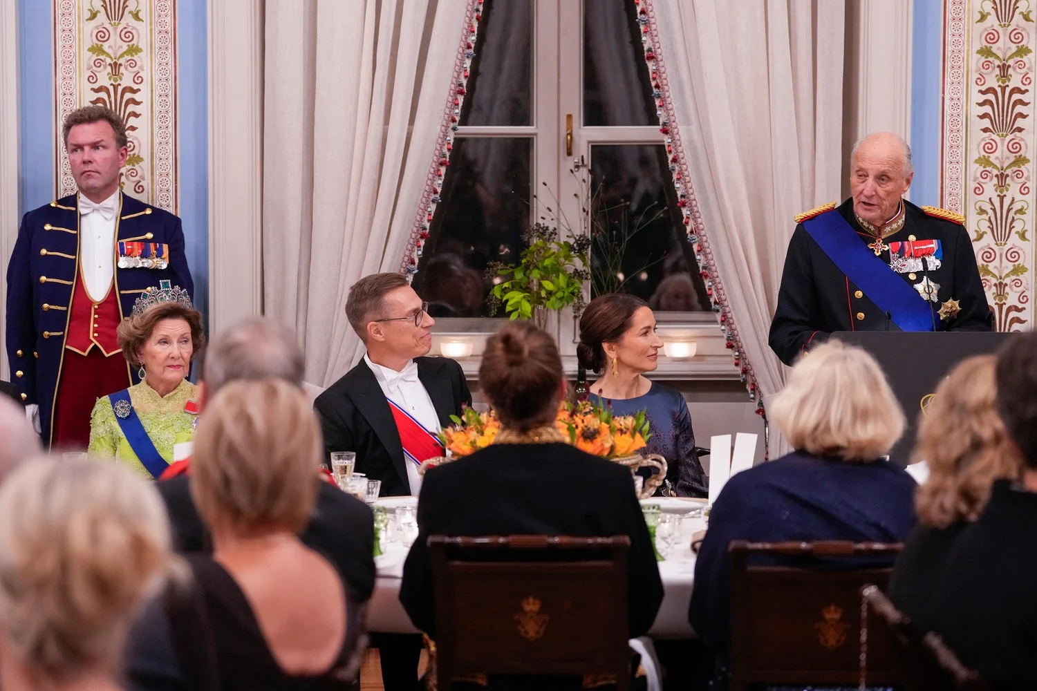 The King and Queen of Norway Host State Banquet in Honour of the ...