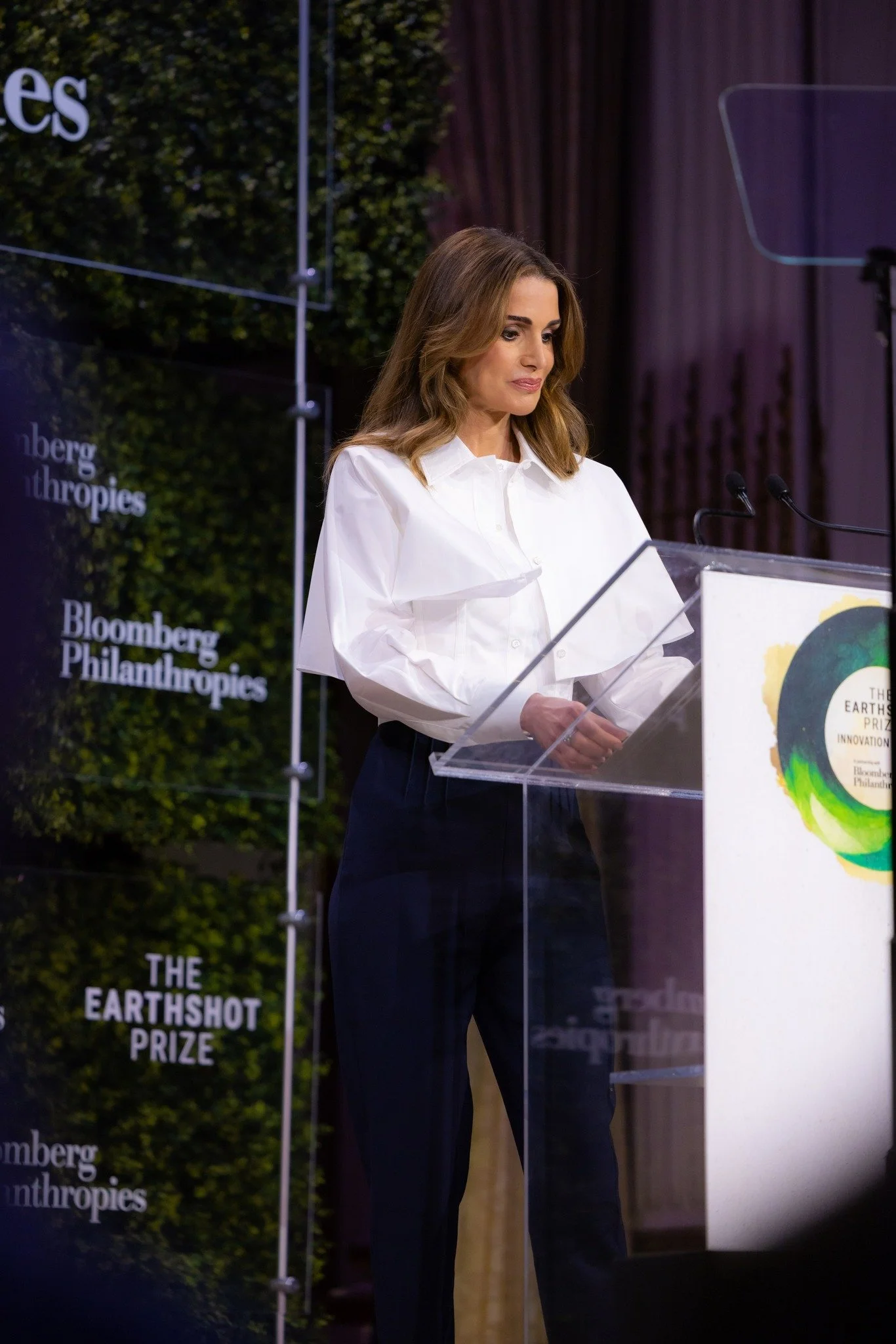 Queen Rania Attends Earthshot Prize Innovation Summit — Royal Portraits ...