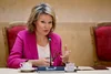 Queen Mathilde Receives UNDP Delegation — Royal Portraits Gallery