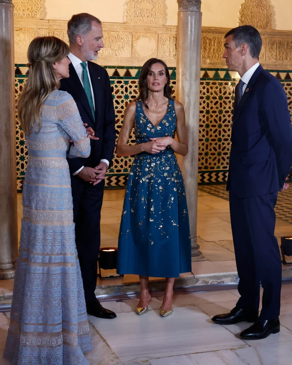 The King and Queen of Spain Host Dinner at Real Alcazar — Royal ...