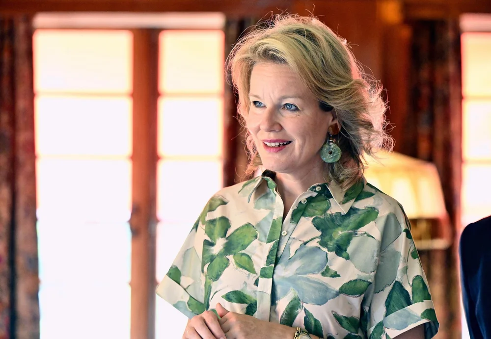 Queen Mathilde Visits van Buuren Museum & Gardens in Uccle — Royal ...