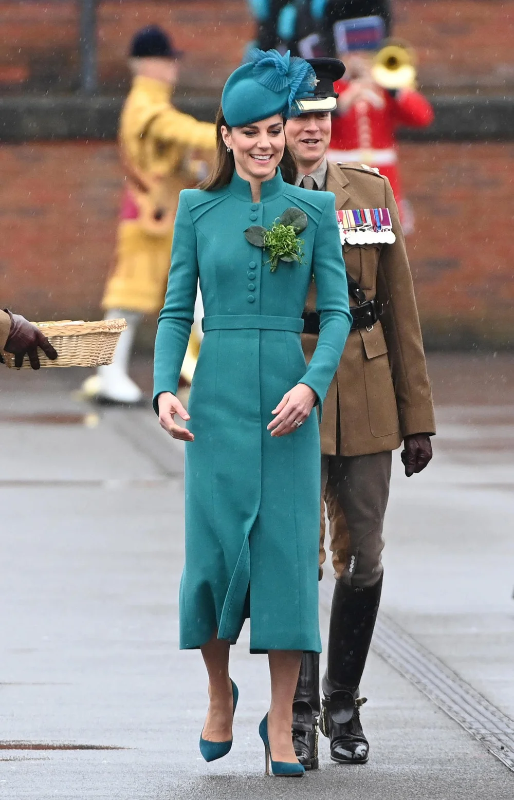 The Prince and Princess of Wales Attend St. Patrick's Day Parade 2023 ...